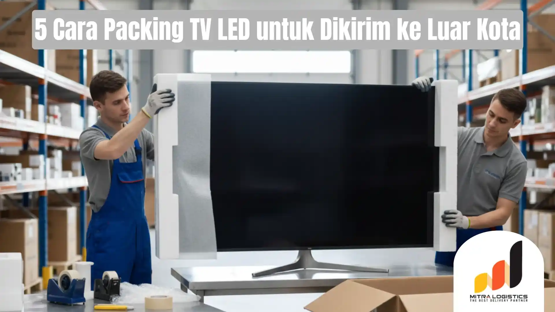 5 Cara Packing TV LED untuk Dikirim ke Luar Kota